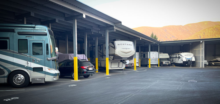 Secure Boat and RV Parking – Self Storage in Wenatchee | Baker Flats ...